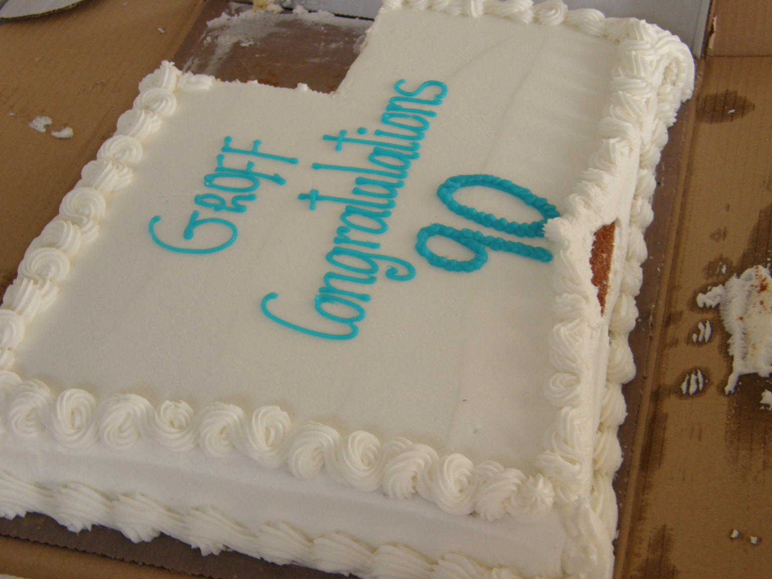 DM Geoff Milsom birthday cake 05 – Fairey Surveys